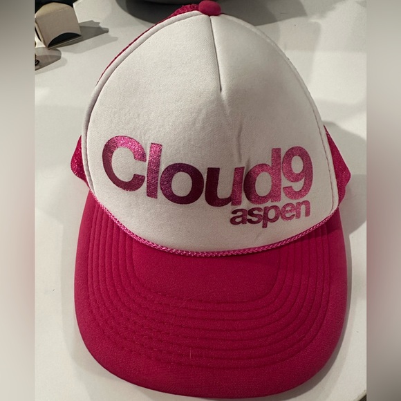 Cloud 9 | Accessories | Cloud 9 Aspen Pink Trucker Hat | Poshmark